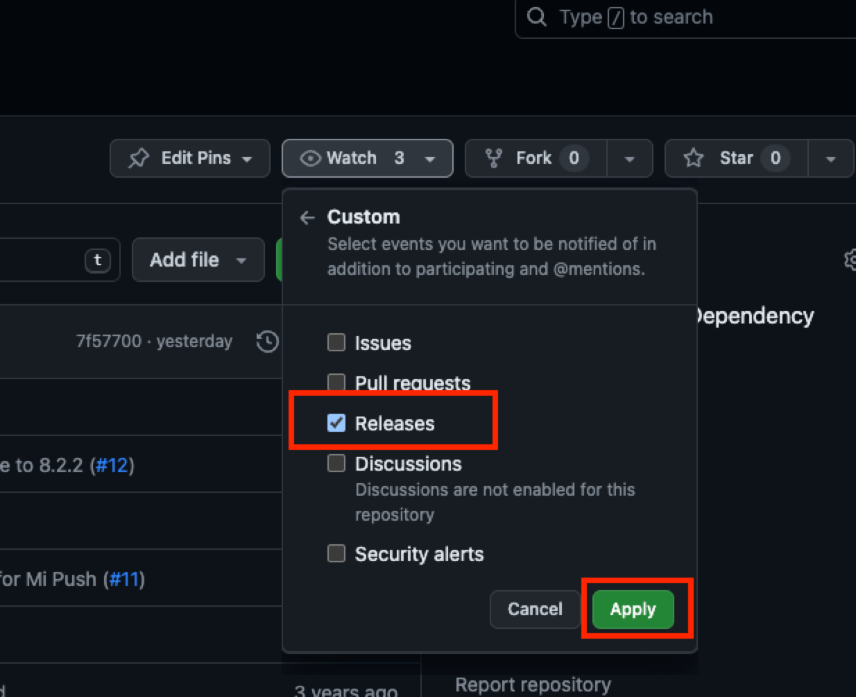 Subscribe to MoEngage SDK Releases – Developer Guide