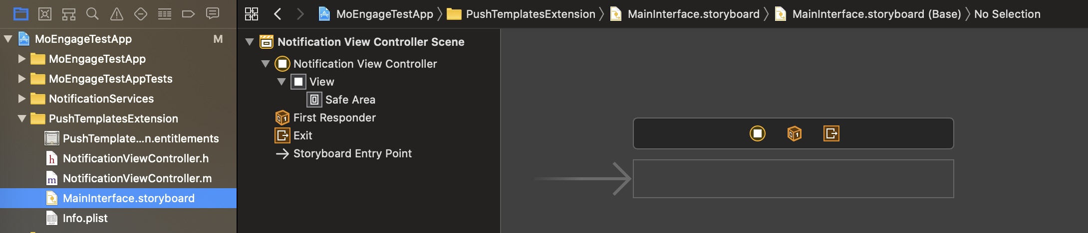 Push templates – Developer Guide